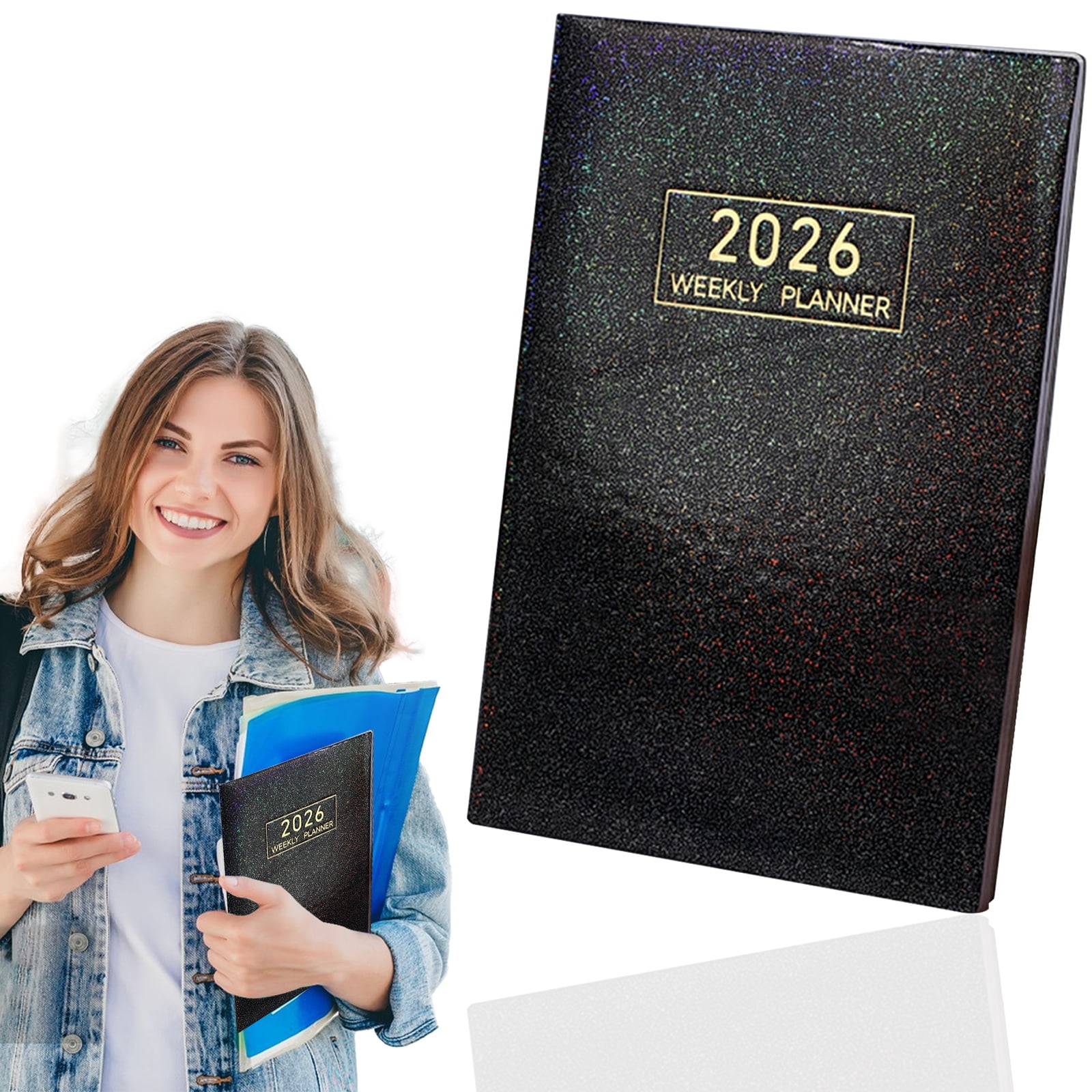 CAIMYY 2026 A5 Planner Notebook Organizer, Compact Design For Daily ...