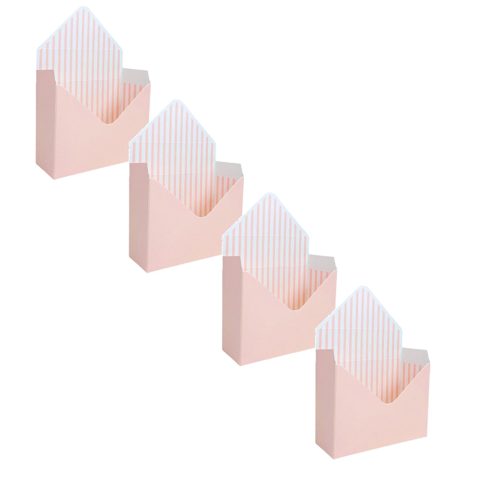 CAIMYY 4Pc Romantic Flower Wrapping Box Envelope Design For Valentines ...