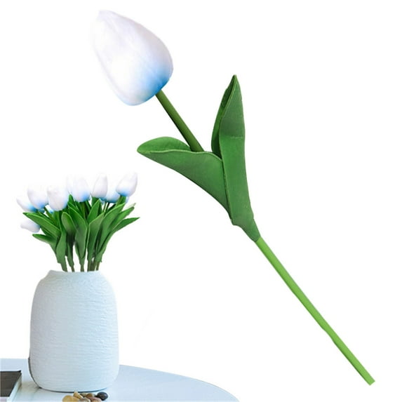 CAIMYY Faux Tulips Artificial Flowers With Flexible Stems For Diy ...