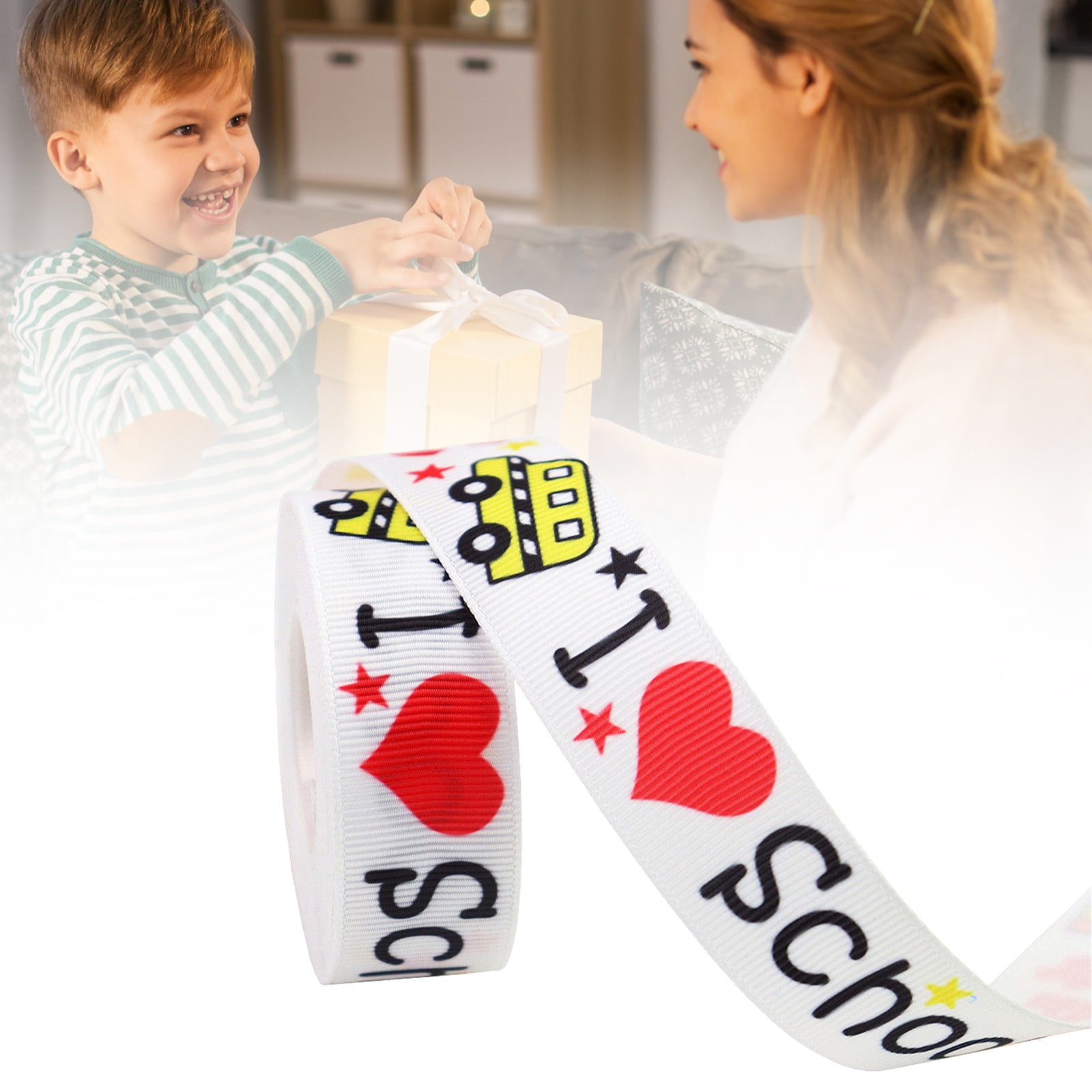 CAIMYY Premium School Themed Ruler Ribbons Set - Polyester Craft ...