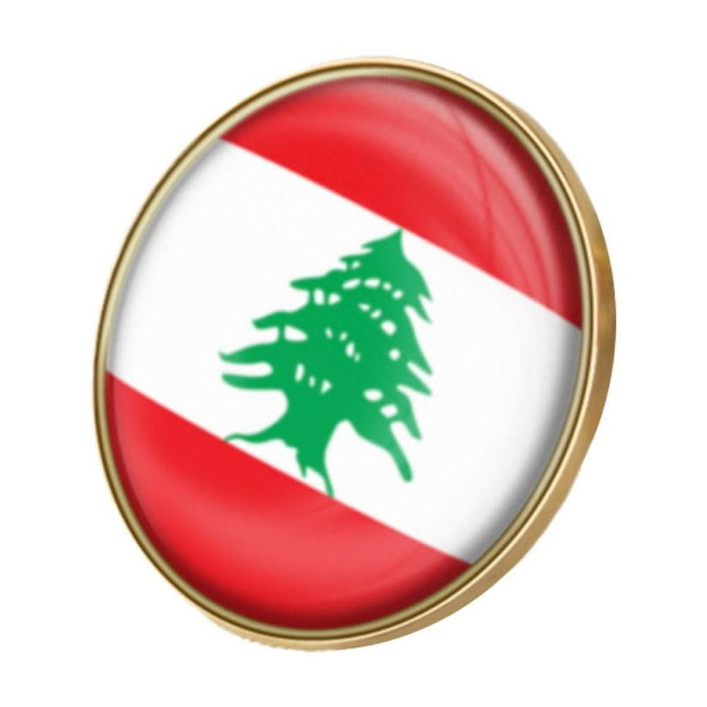 CAIROYAR Lebanon Pin Lebanon National Flag Brooch Lebanon Flag Lapel ...