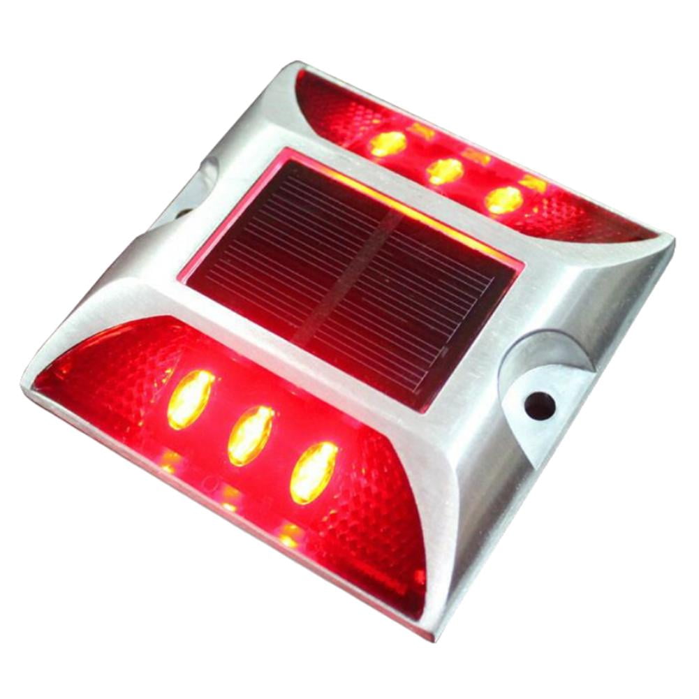 CAIROYAR Square Aluminum LED Flashing Blinking And Off Reflector US NEW ...