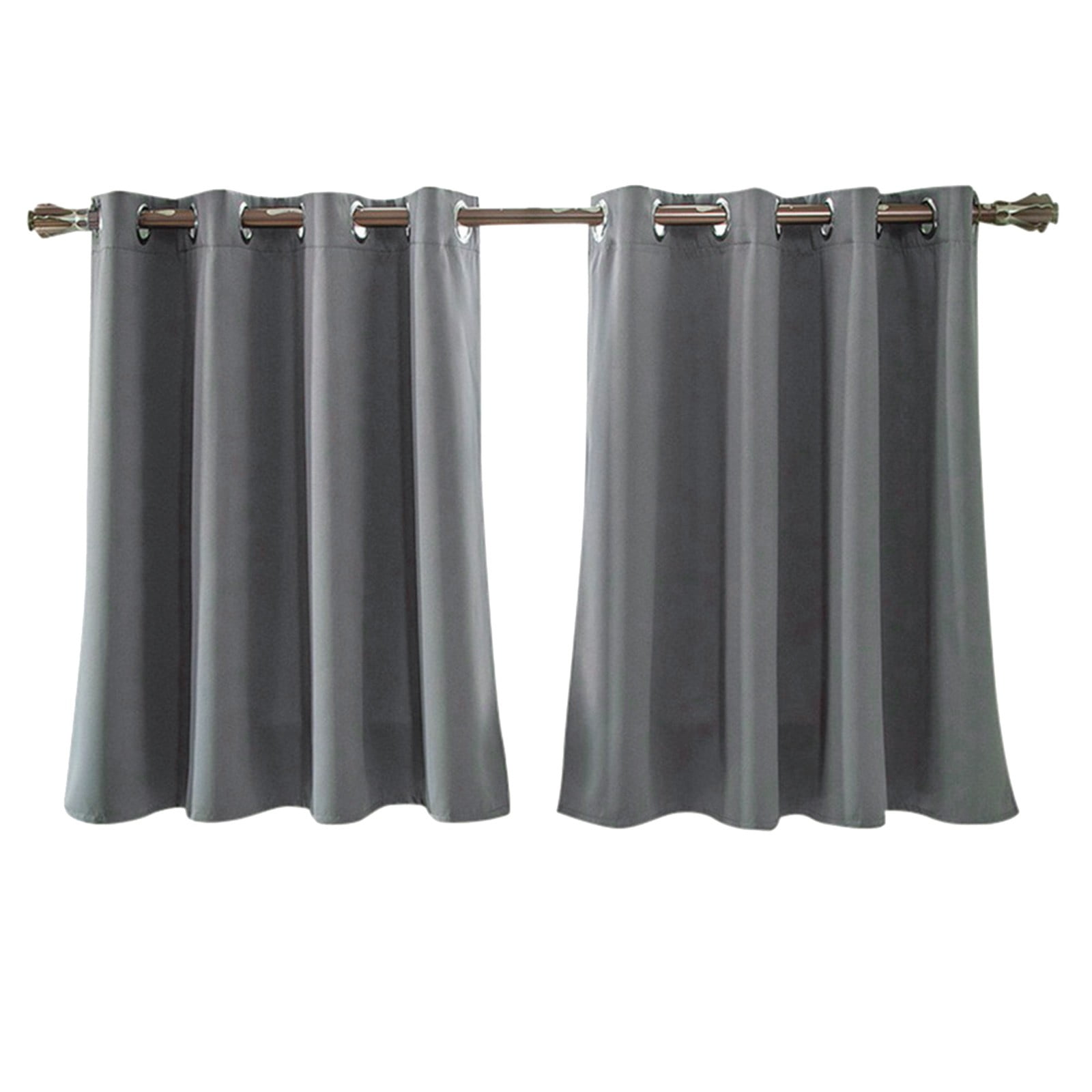 CAITS 2PC Window Curtain Panels - Heavy-Duty Insulated Foam Lined ...