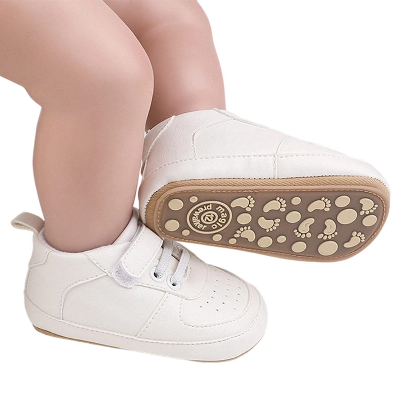 CAIVO Baby Sneakers Boys Learning Shoes Indoor Sole Baby Shoes Everyday ...