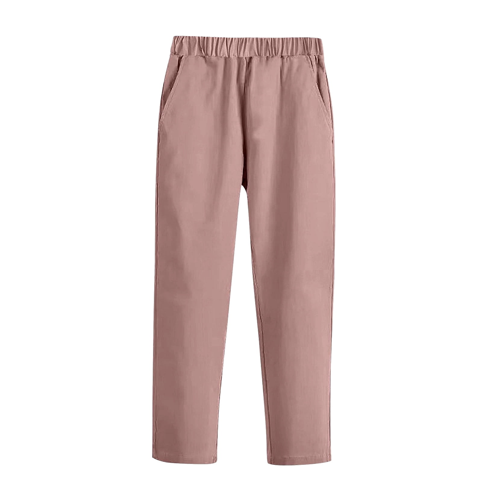 CAIVO Boys Leisure Dress Pants For School Comfortable Elastic Waist ...
