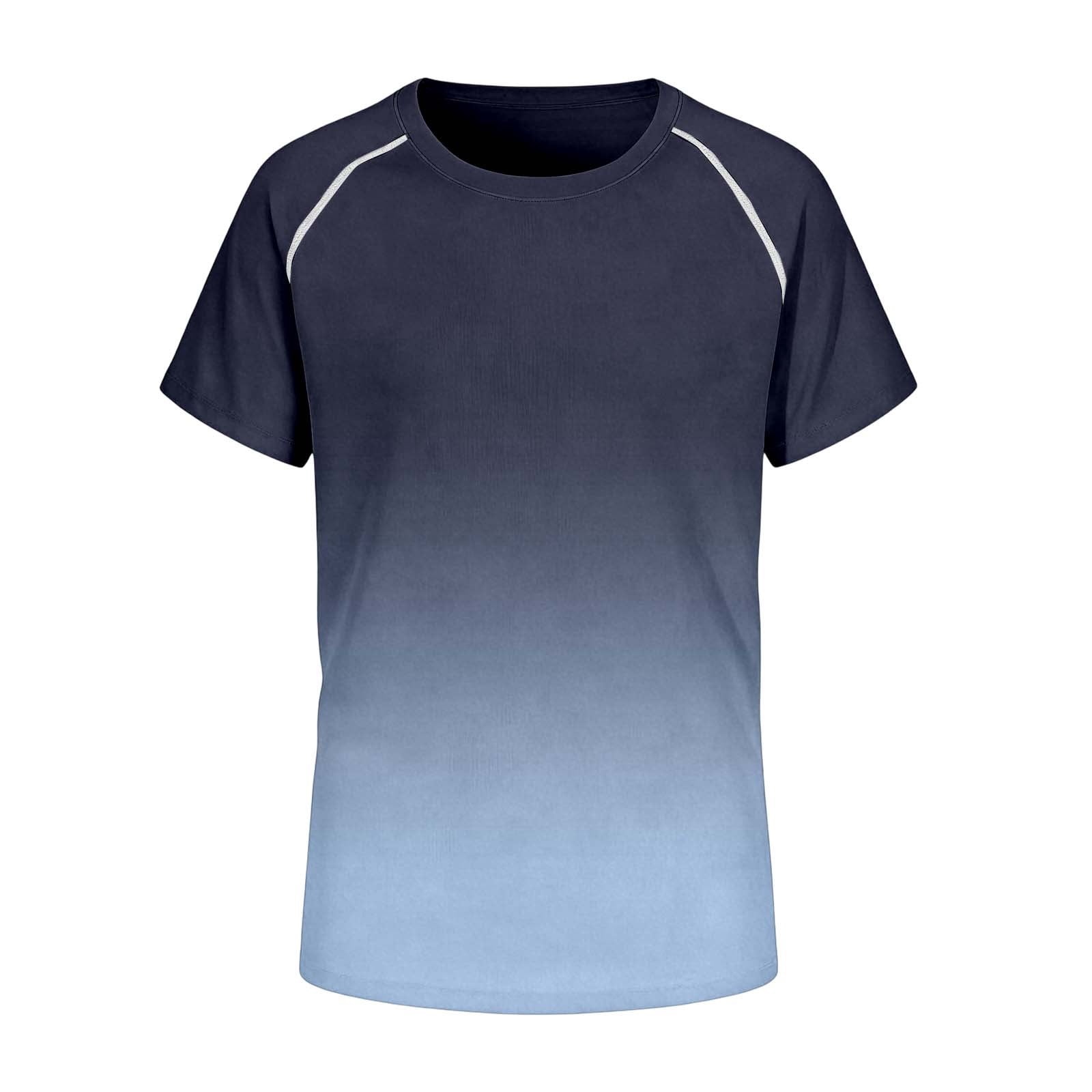 CAIVO Child Boy's Short Sleeved T-Shirts Summer Swimming T Shirt With ...