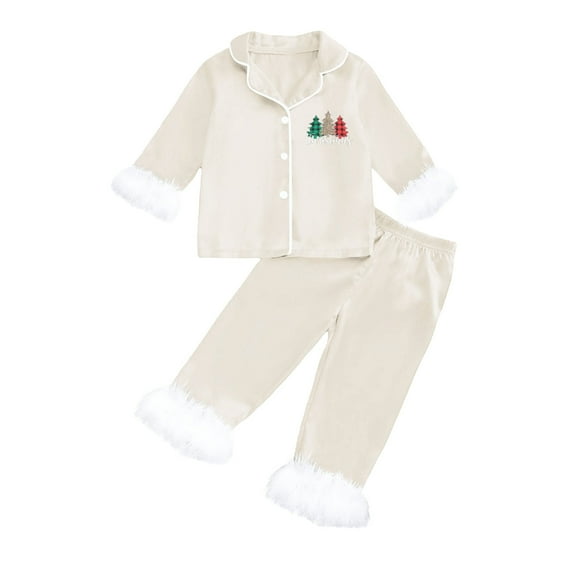 CAIVO Child Boys Christmas Long Sleeve Tops Shirts Pants With Open ...