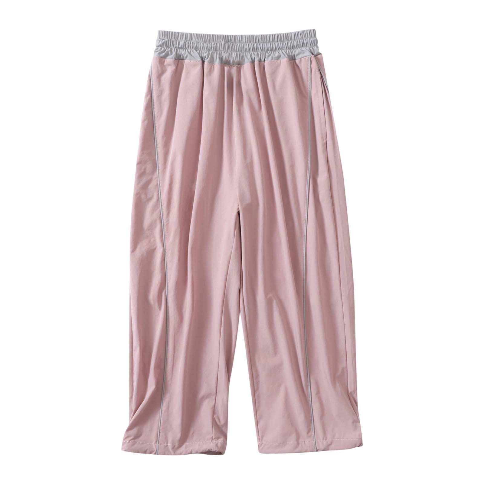 CAIVO Child Boys Girls Lightweight Straight Leg Pants For Summer ...