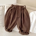CAIVO Child Boys Girls Solid Color Casual Pants With Slant Pockets ...