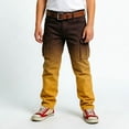 CAIVO Child Boys Outdoor Cargo Pants Hiking Summer Trousers For Kids ...