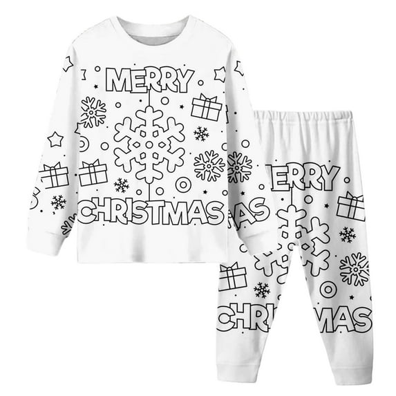 CAIVO Child Boys Outfits O-Neck Long Sleeve Tops And Pants Cartoon ...
