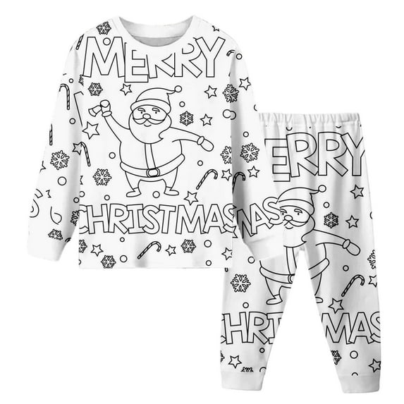 CAIVO Child Boys Outfits O-Neck Long Sleeve Tops And Pants Cartoon ...