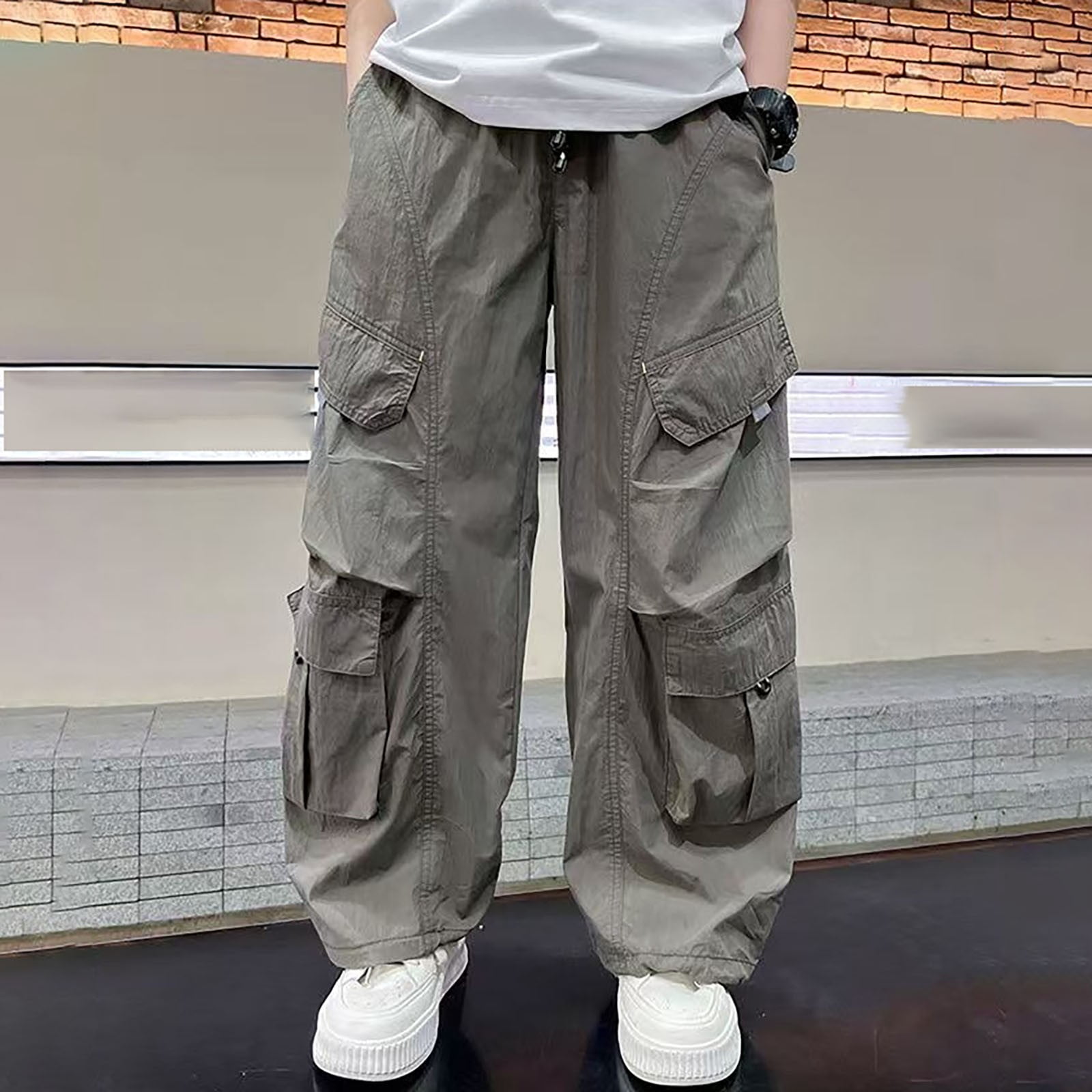 CAIVO Child Cool Cargo Pants For Big Boys Outdoor Adventure Comfortable ...