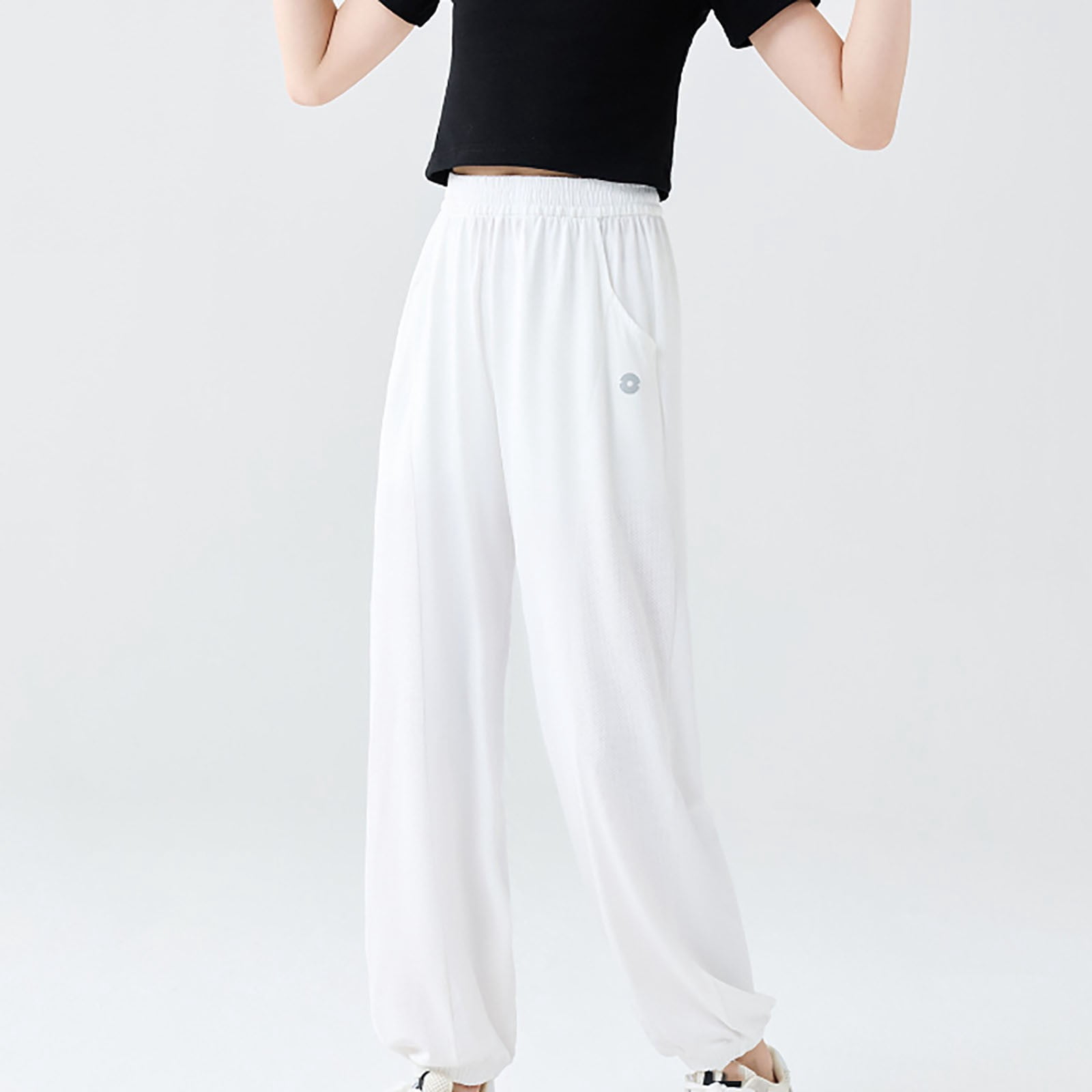 CAIVO Child Girls Ice Silk Pants 2026 Summer Design Children's Sun ...