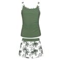 CAIVO Child Girls Swimsuit Summer Casual Two Piece Swimwear Sets Scoop ...