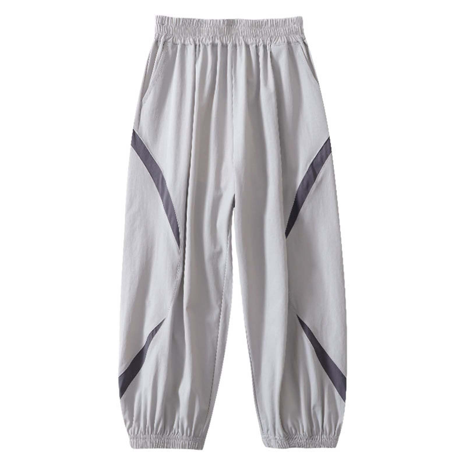 CAIVO Child Lightweight Boys Girls Pants For Summer Casual Thin Sport ...