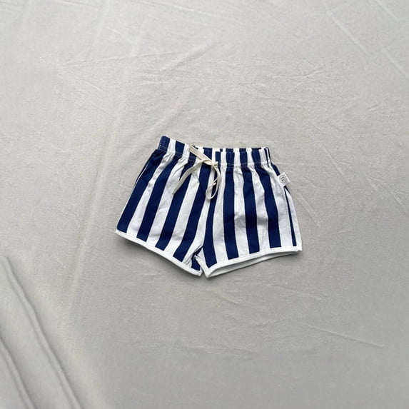 CAIVO Child Striped Kids Shorts For Girls Boys Beach Casual Wear ...