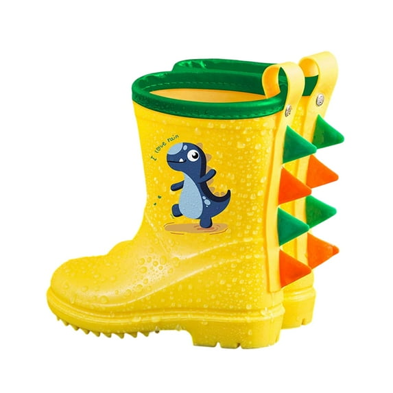 CAIVO Children Dinosaur Rain Boots Lightweight Boys Rain Boots Girls ...