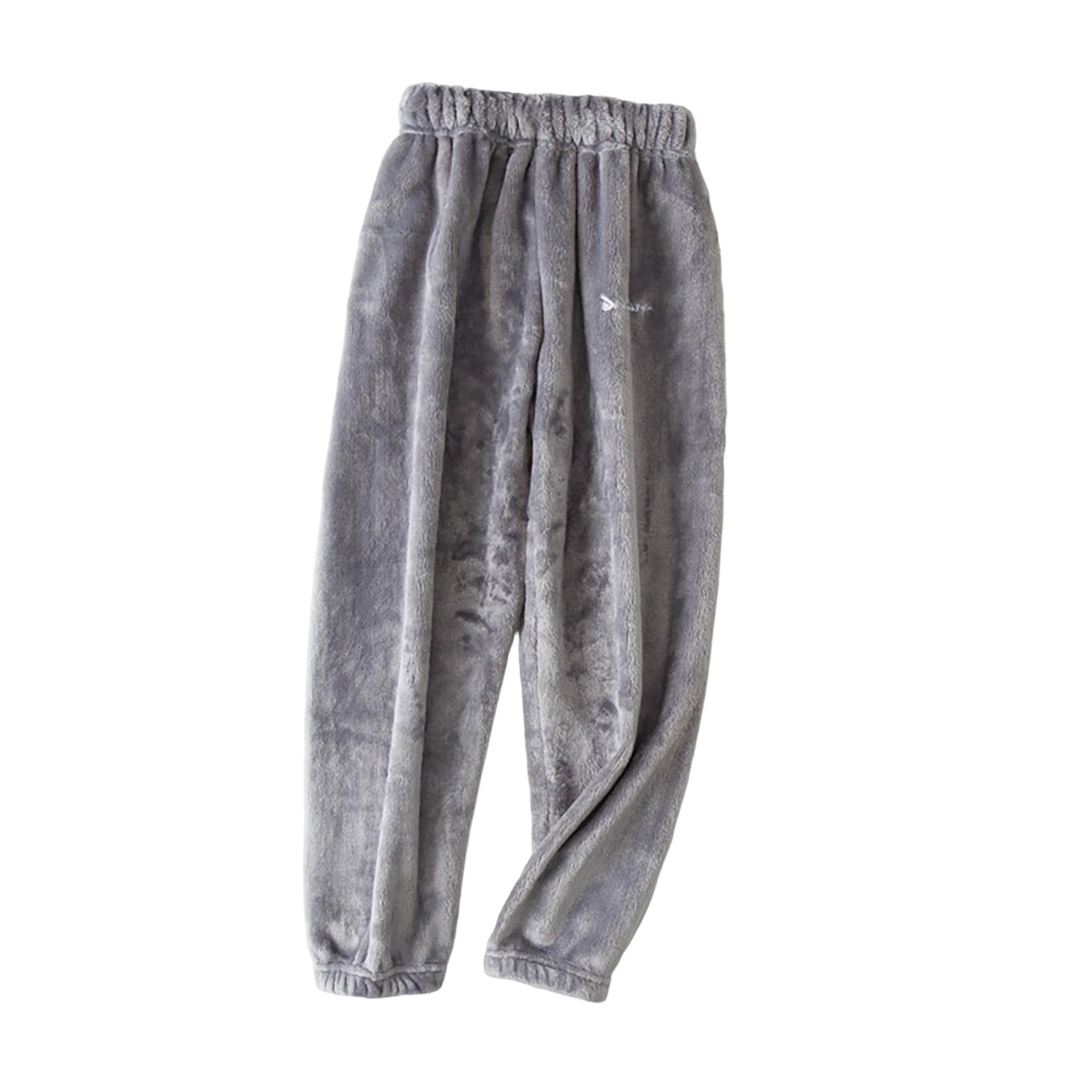 CAIVO Girls Pants Winter Thermal Flannel Sleep Trousers Cozy Fashion ...
