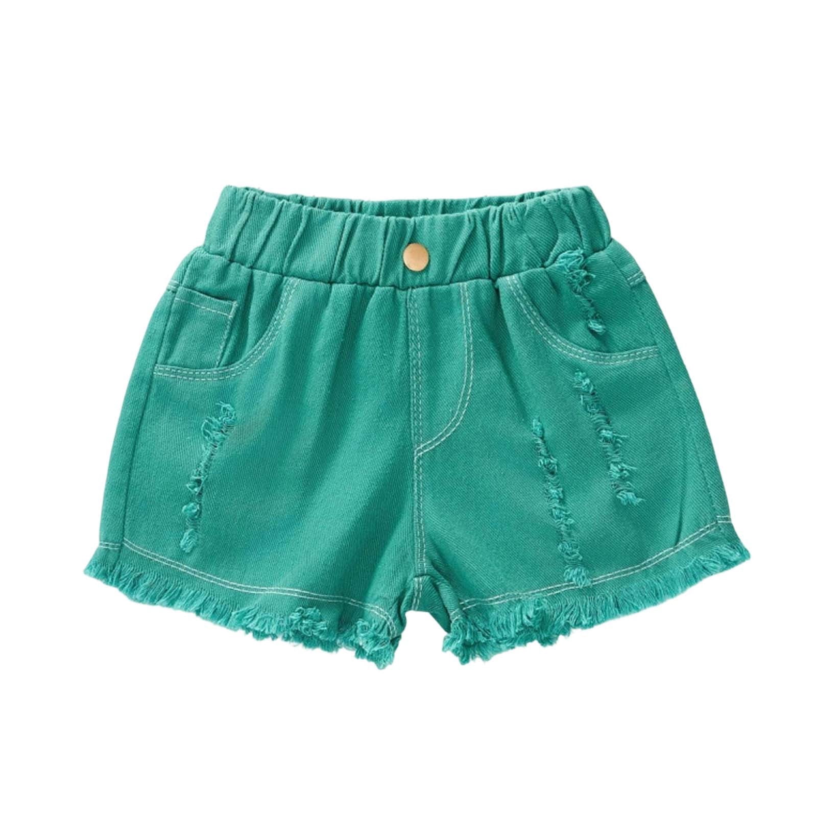 CAIVO Kids Girls Summer Loose Fashion Personality Casual Thin Solid ...