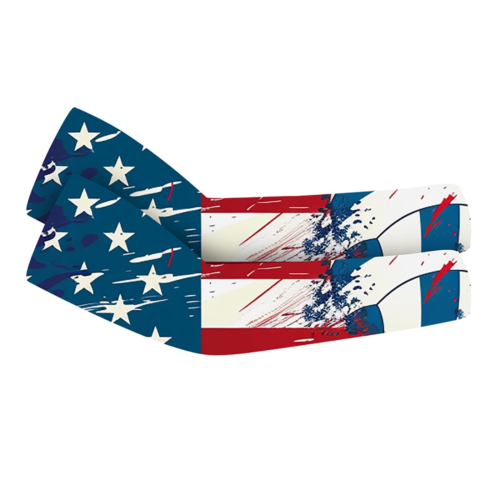 CAIVO Kids Independence Day Cooling Arm Sleeves Sleeves Sun Arm Covers ...