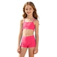 CAIVO Little Girls Two Piece Swimwear Sets Square Neck Spaghetti Strap ...