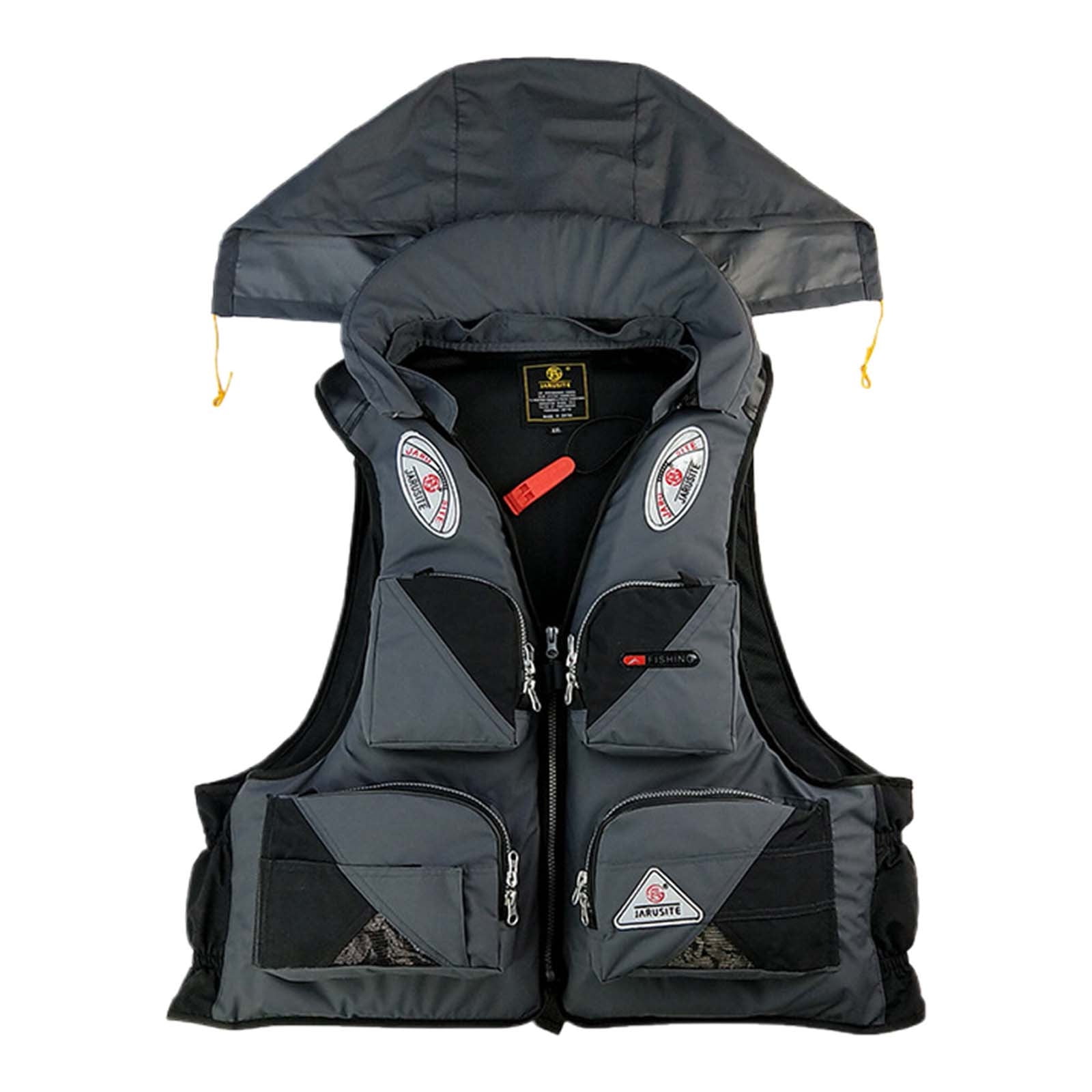 CAIVO Men's And Women's Sea Fishing Life Jacket Pocket Function ...