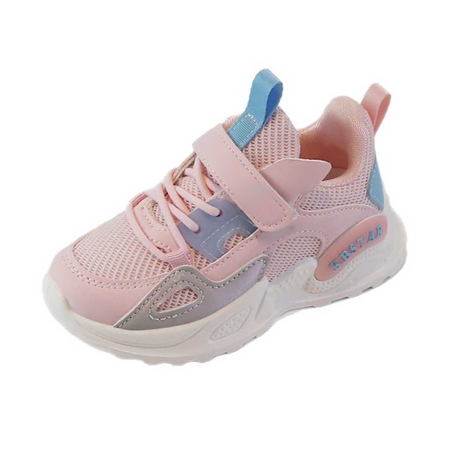CAIVO Stylish Girls Sneakers Kids Versatile Running Shoes For Daily ...