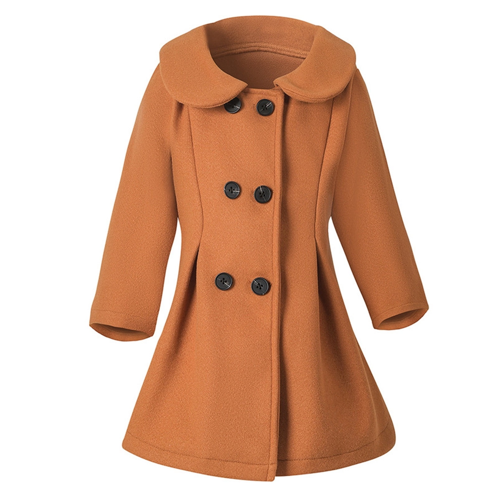 CAIVO Toddler Boys Girls Wool Coats Winter Warm Coats Kids Jacket ...