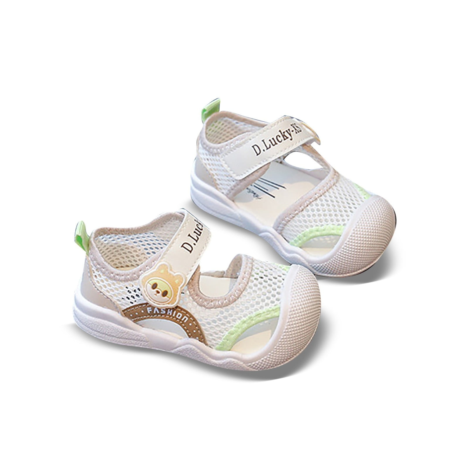 CAIVO Toddler Boys Sandals Breathable Lightweight Closed Toe Casual ...