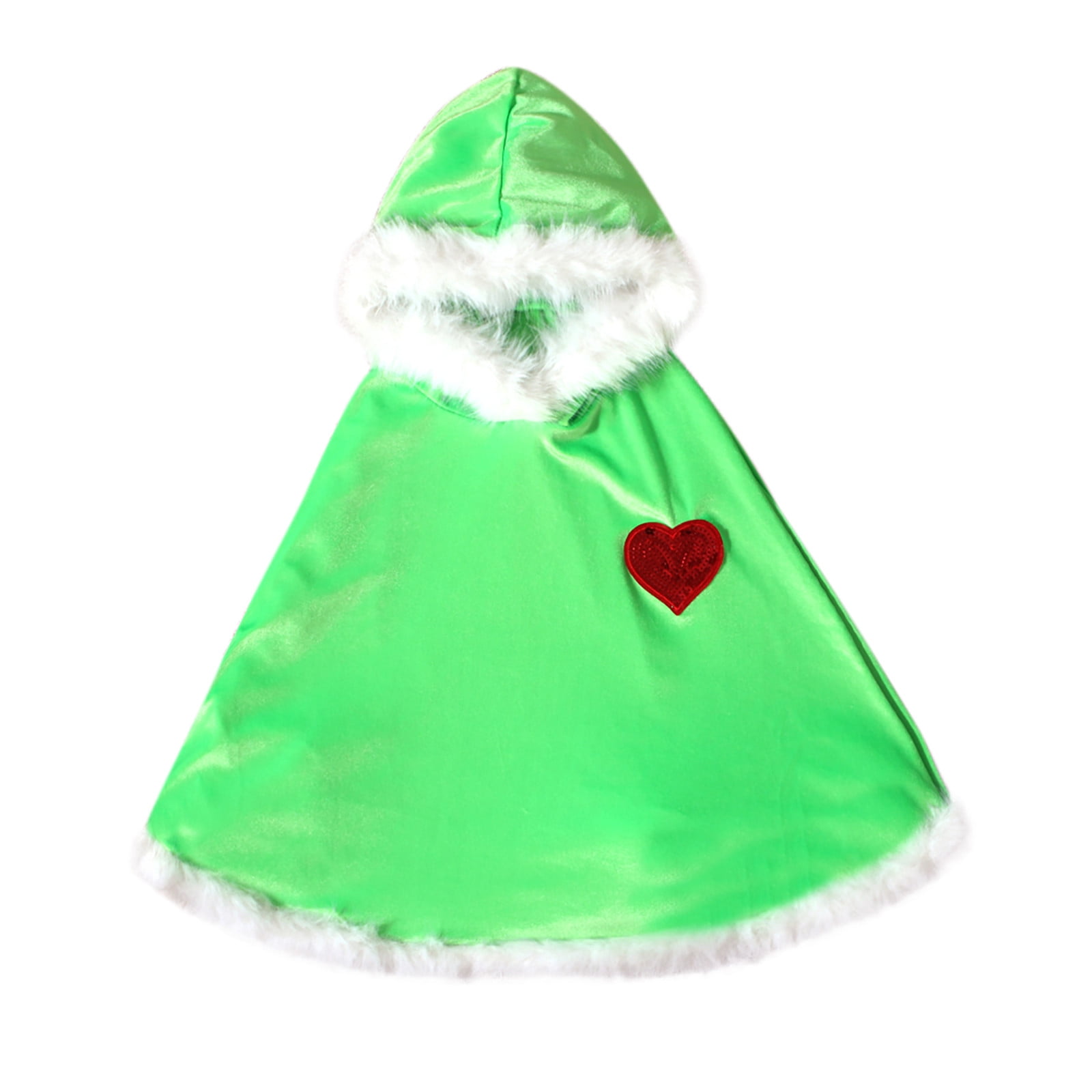 CAIVO Toddler Kids Baby Girls Christmas Outfits Velvet Hooded Robe ...