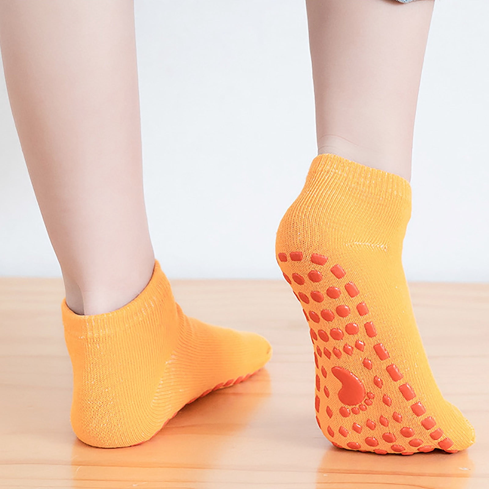 CAIVO Toddler Socks Kids Non-Slip Socks Children Soft Silicone Grip ...