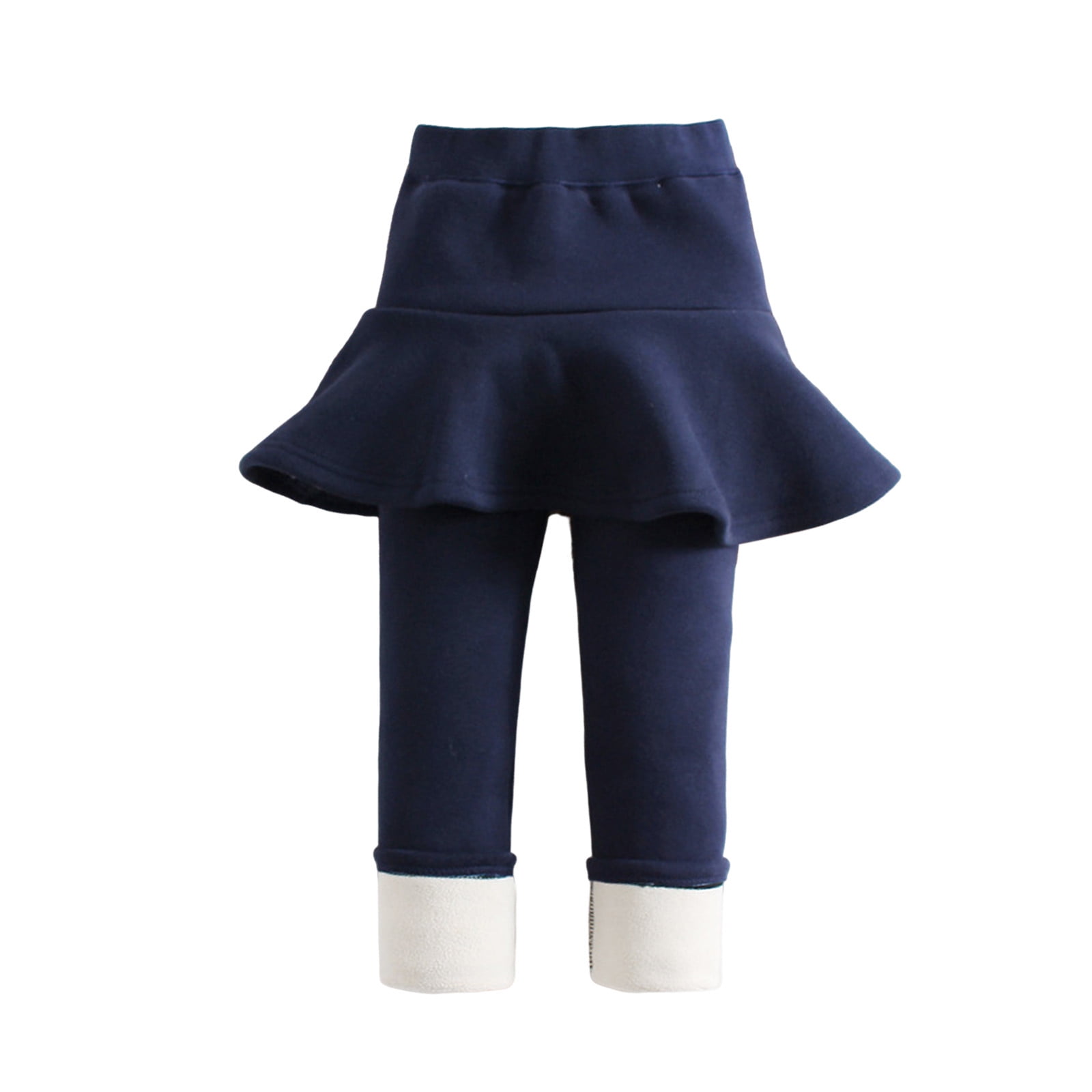 CAIVO Toddler Trendy Girls Leggings Skirt Ruffle Skirt Pants Kids ...