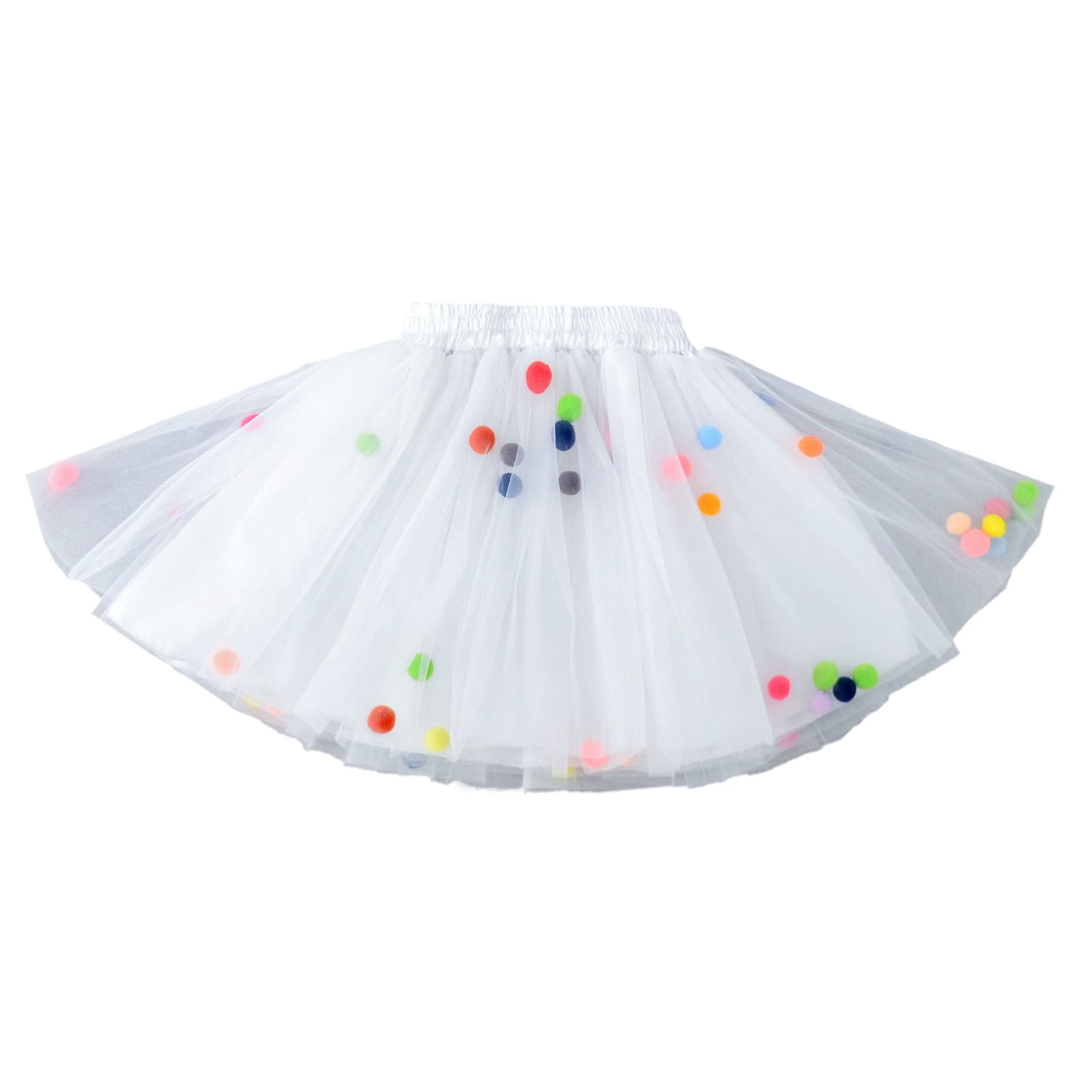 CAIVO Tutu Skirt Girls Petticoat Tutu Skirt Children Mini Tutu Skirt ...