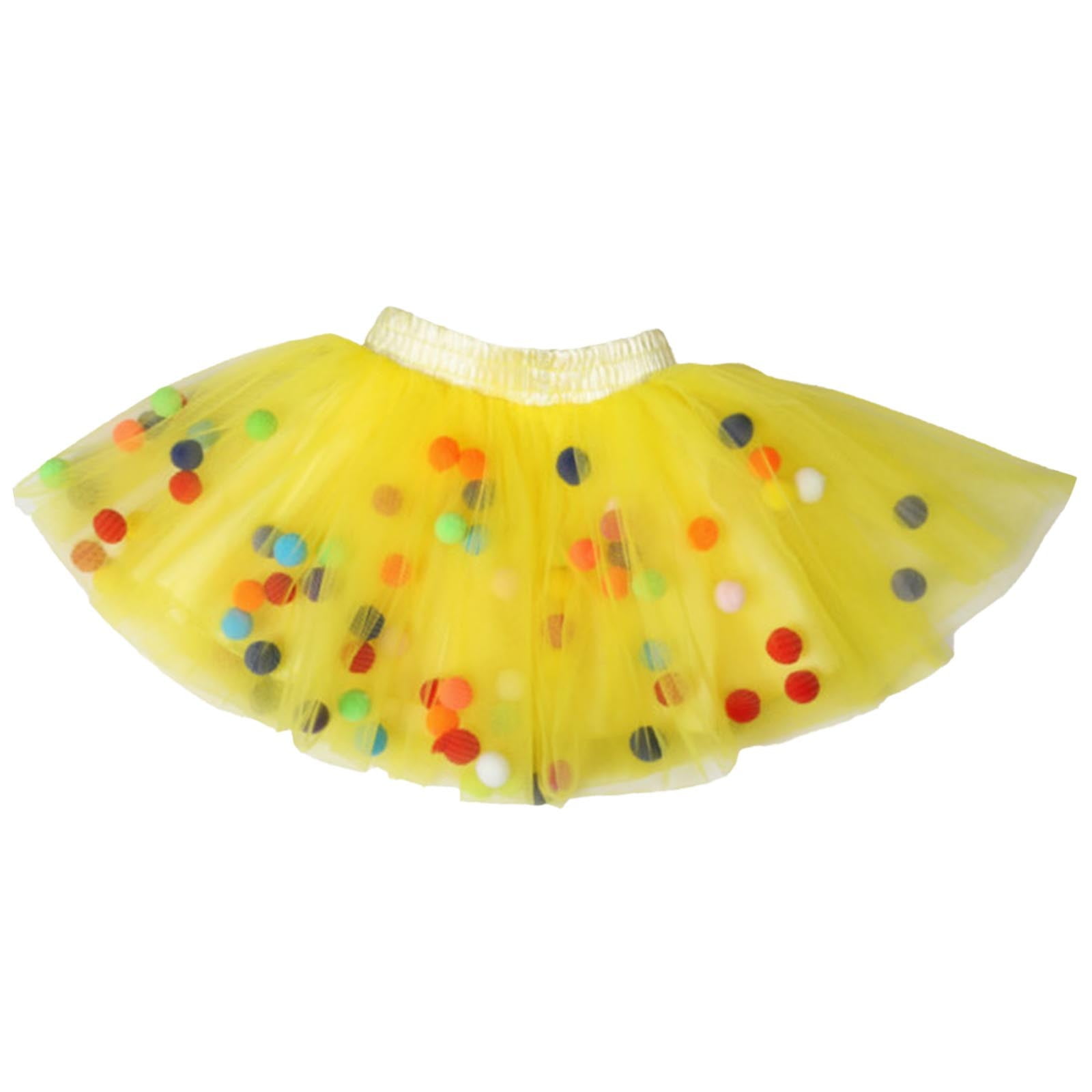 CAIVO Tutu Skirt Girls Petticoat Tutu Skirt Children Mini Tutu Skirt ...