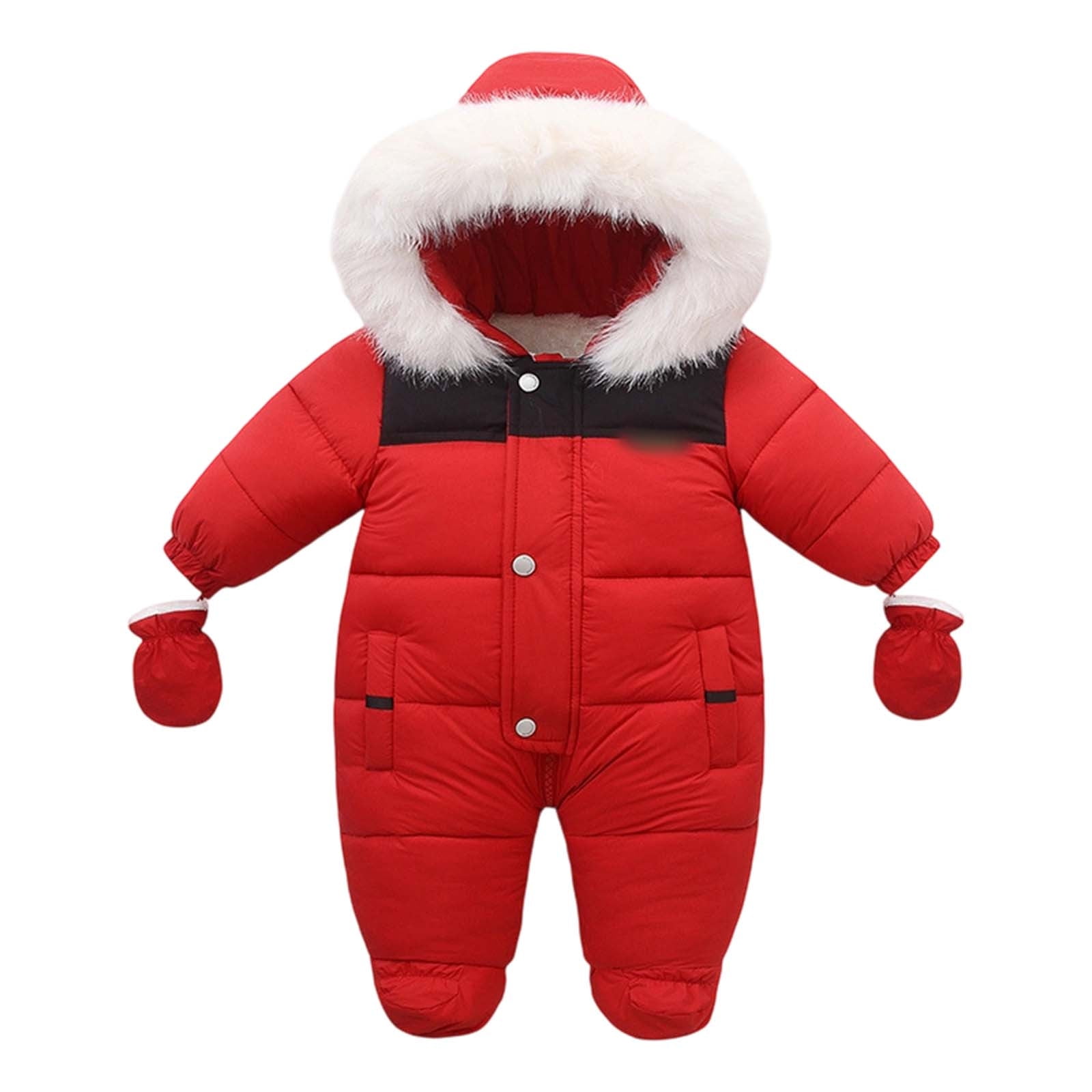 CAIVO Winter Collar Romper/Romper Children (6 Months To 2 Years Old ...