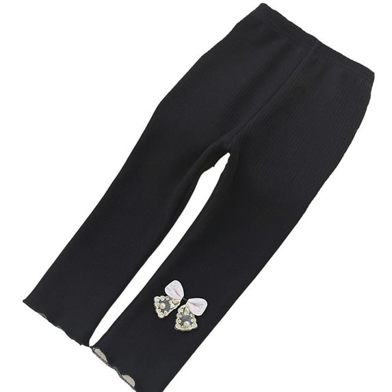 CAIVO Winter Fuzzy Pants For Girls Warm Thermal Tights Cold Weather ...