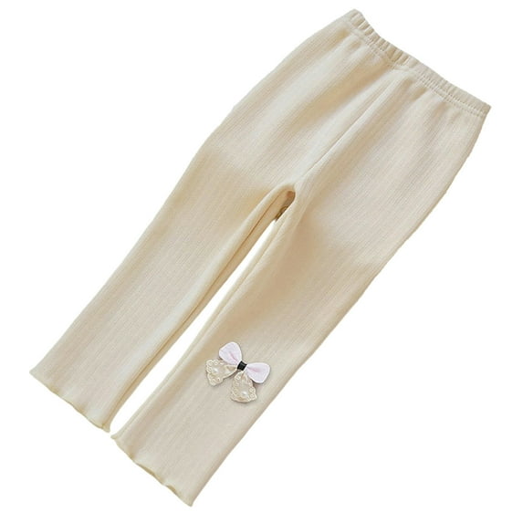 CAIVO Winter Fuzzy Pants For Girls Warm Thermal Tights Cold Weather ...