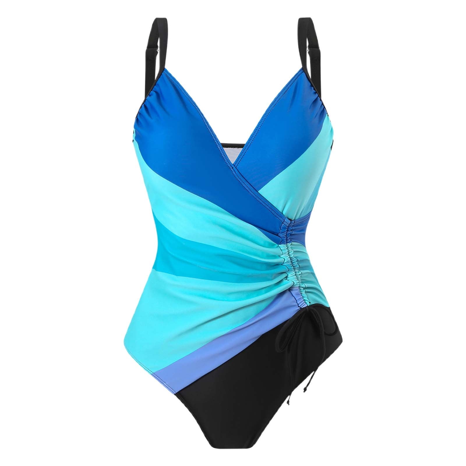 CAIVO Women Floral Swimsuit Push Up Sexy Swimwear Ideal For Beach And ...