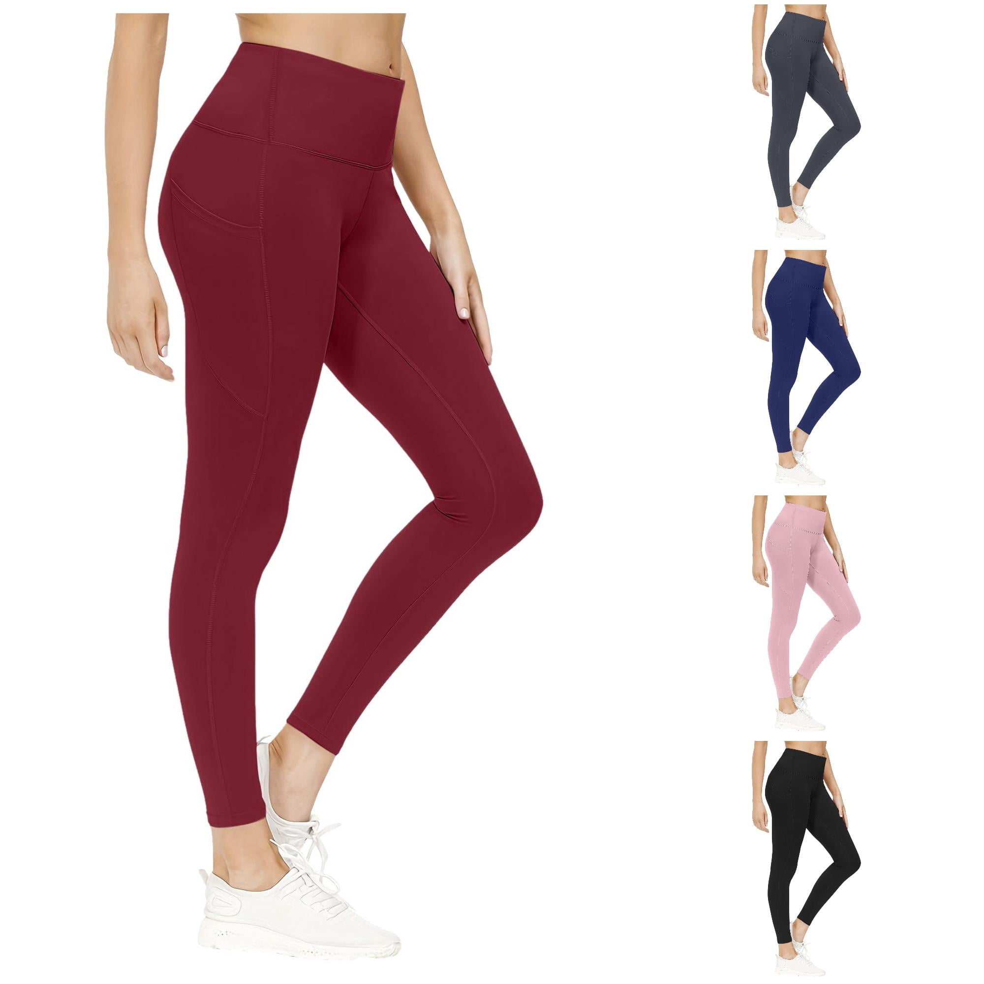 CAIVO Women Highly Elastic Body Shaping Leggings Plus Size High Waist ...