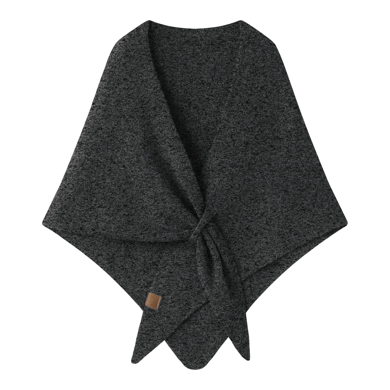 CAIVO Women Pashmina Shawl Wraps Knitted Winter Shawls Wraps Cardigan ...