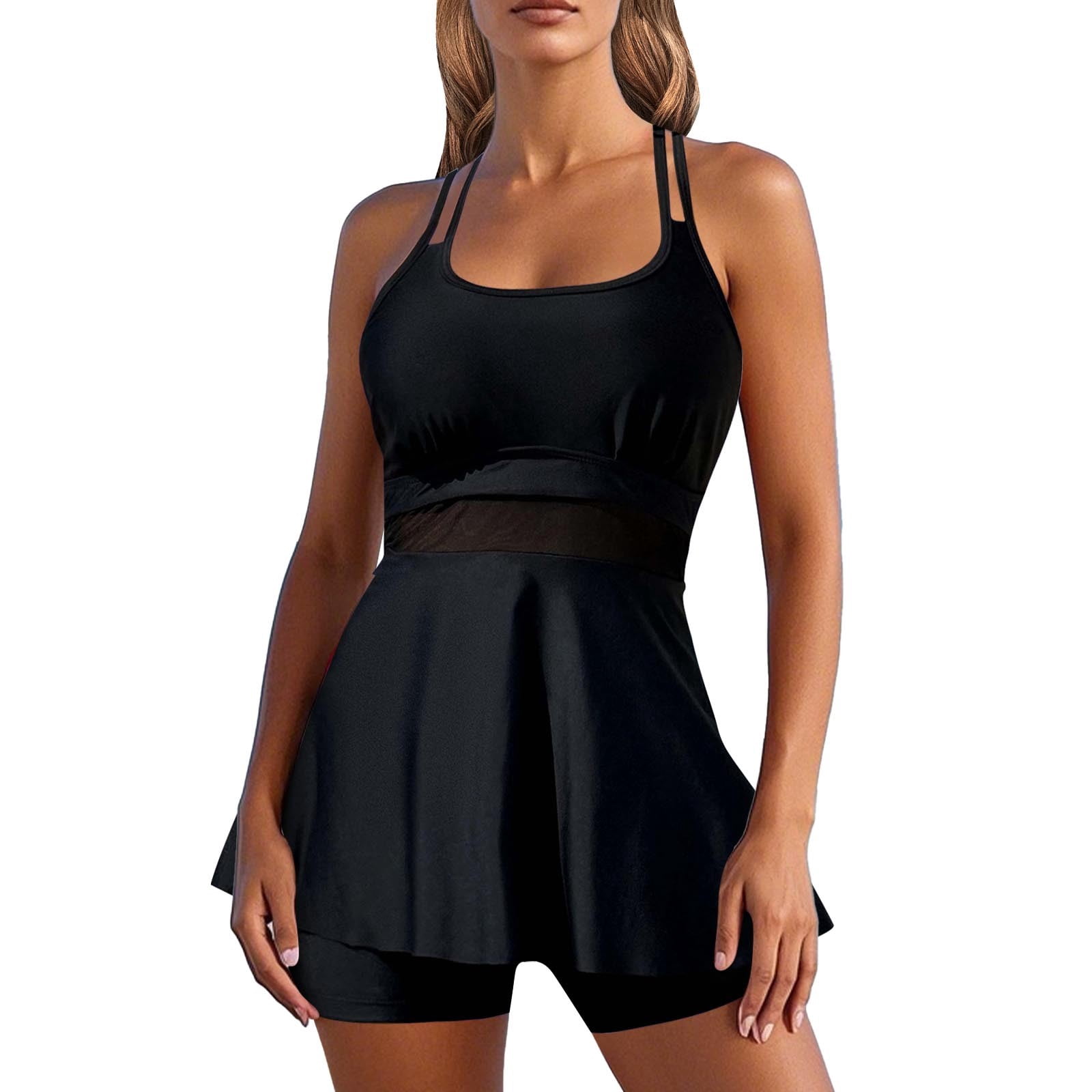 CAIVO Women Swimwear Ladies 2025 New Solid Color Fashion Beach Sports ...