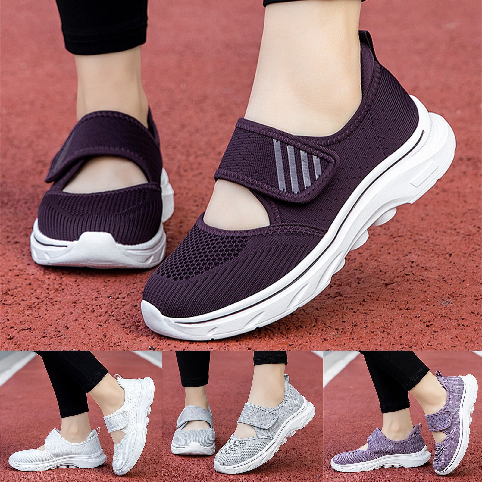 CAIXAI Orthopedic Dress Shoes for Women Adjustable Upper Women Sock ...