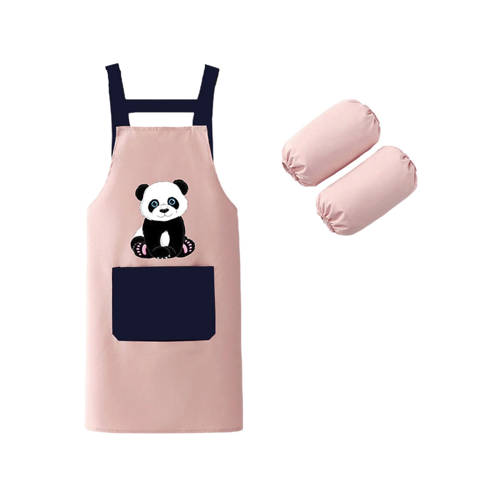 CAIXIA Art Smock For Kids,Kids Painting Apron with Sleeve Covers,Waterproof Art Smock Artist ...