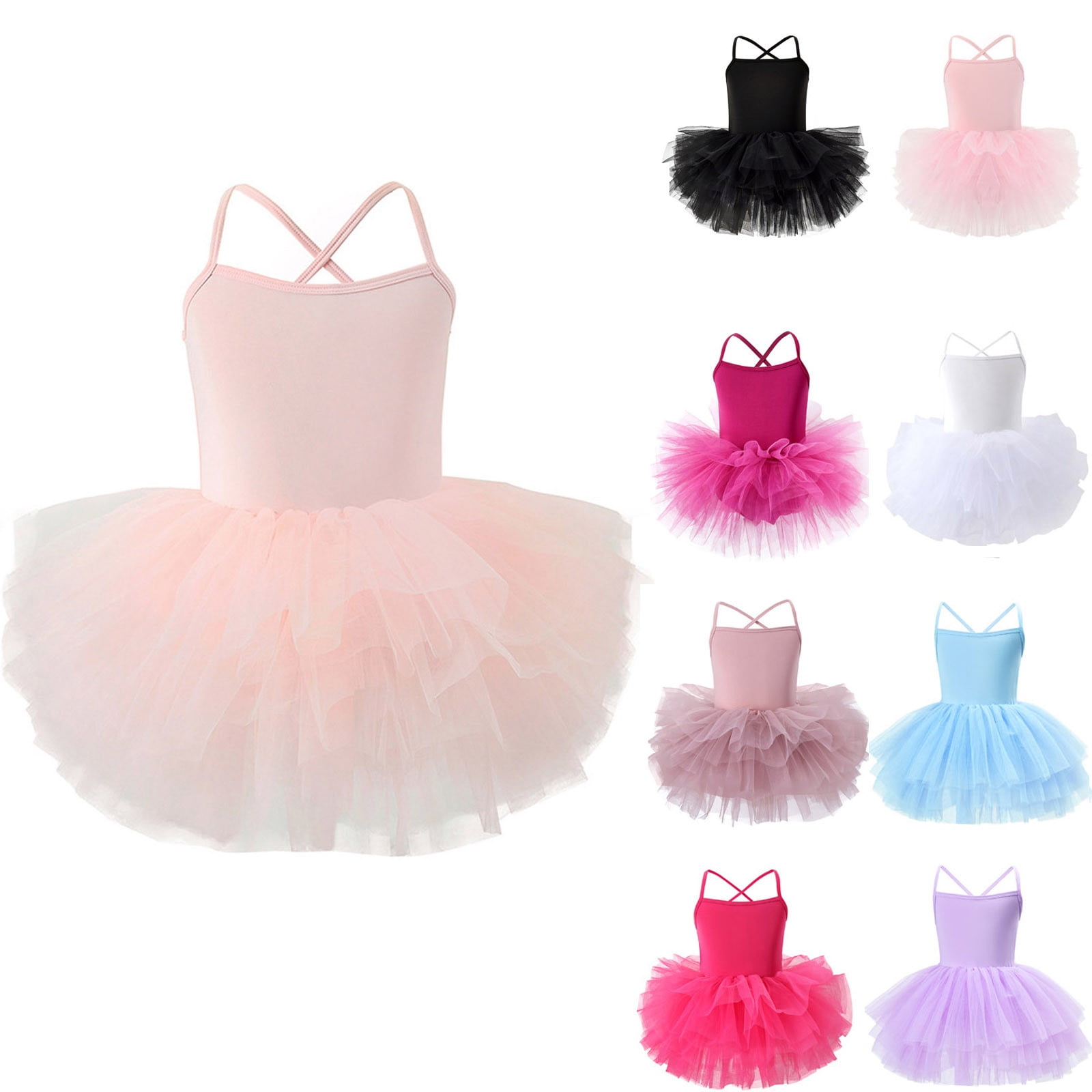 CAIXIA Ballet Leotards for Girls,Dance Leotard for Girls Kid Hollow ...