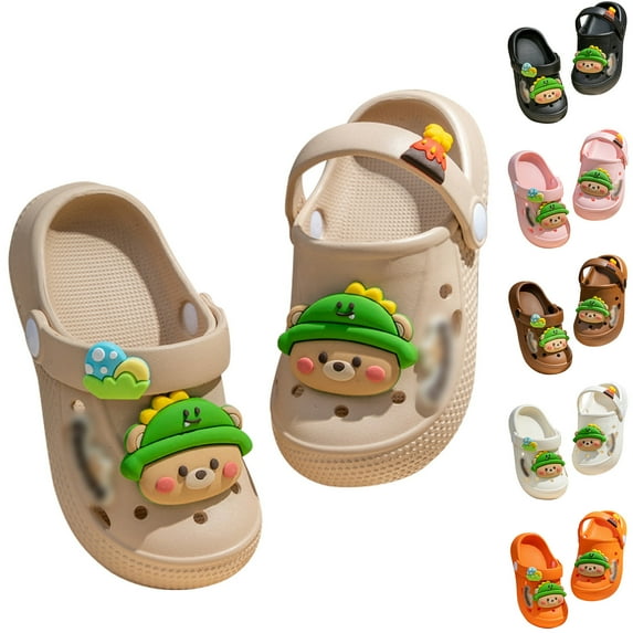 CAIXIA Boys And Girls Classic Garden Clogs Toddler Girls On Water ...