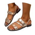 CAIXIA Comfortable Sandals For Women Women's Summer Platform Sandals ...
