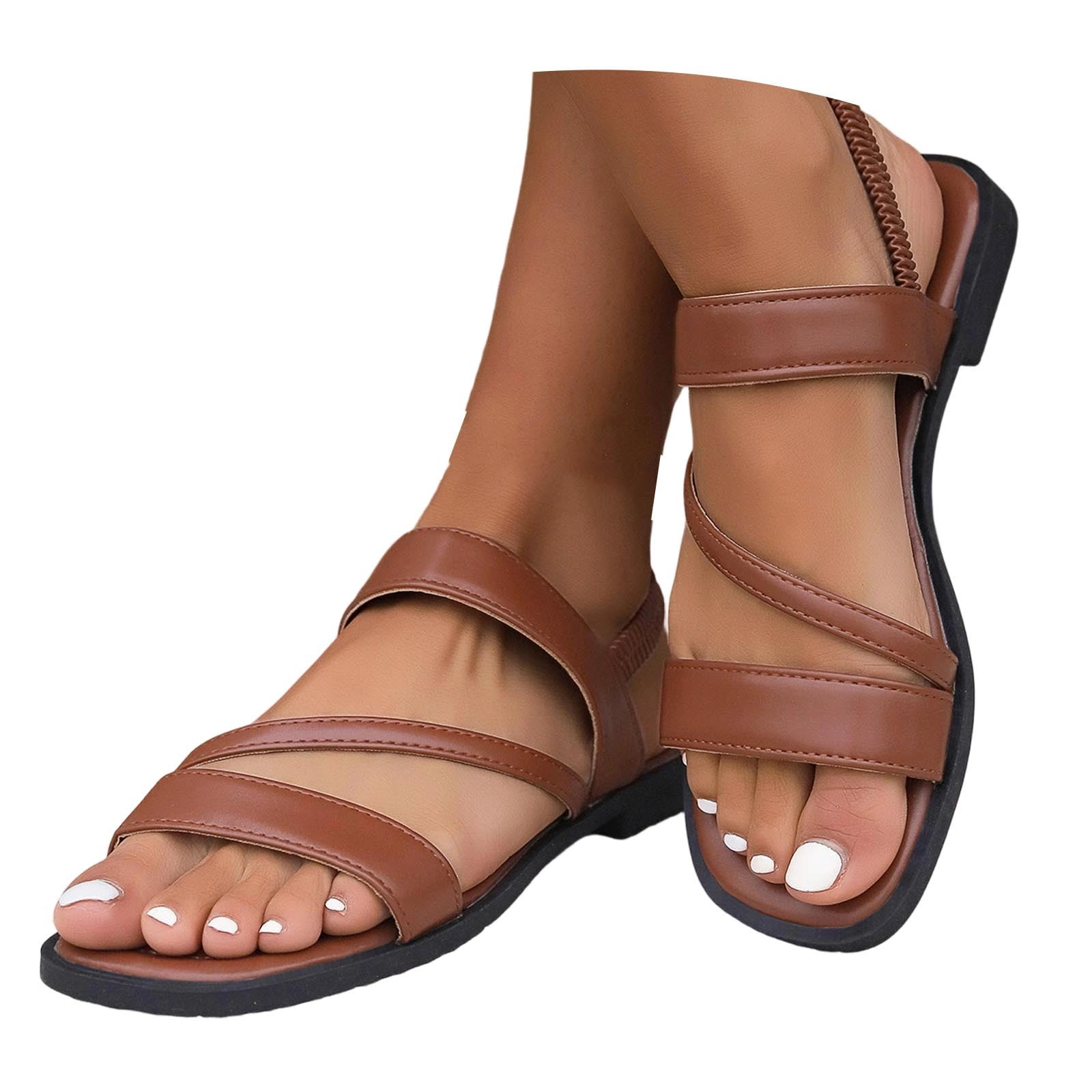 CAIXIA Comfortable Sandals For Women Women's Summer Platform Sandals ...