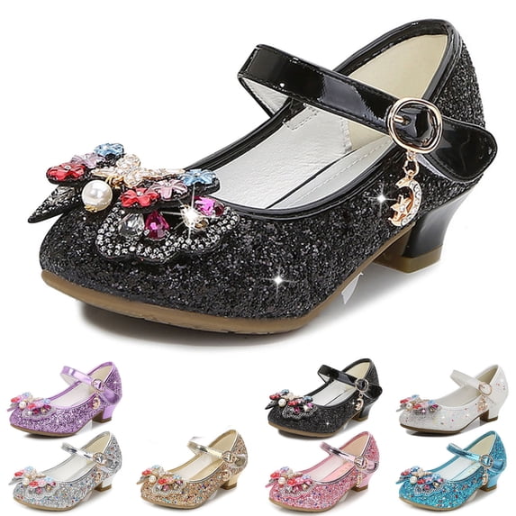 CAIXIA Dressy Sandals Girls Girls Dress Shoes Princess High Heels ...