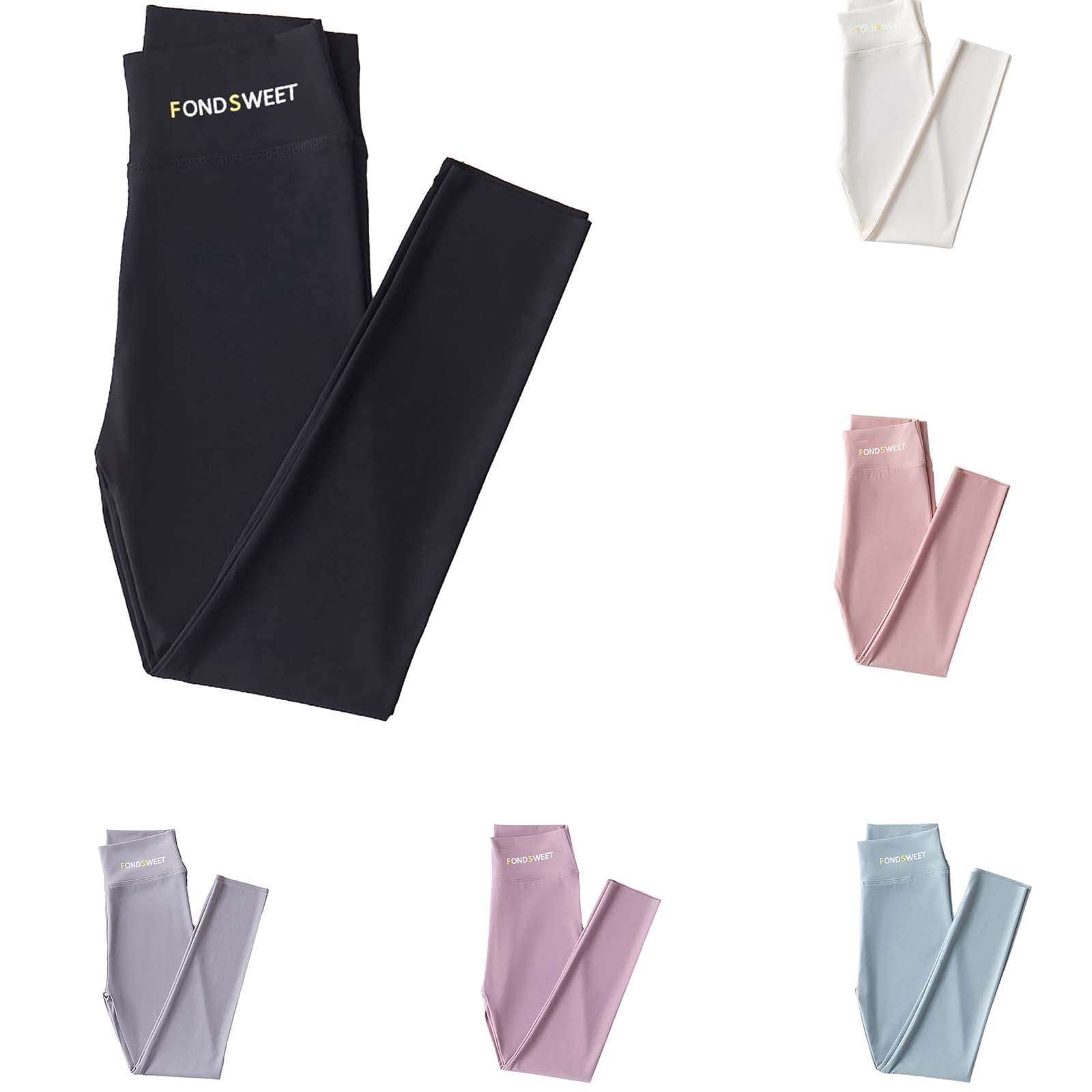 CAIXIA Girls Athletic Leggings Kids Dance Running Yoga Pants Workout ...